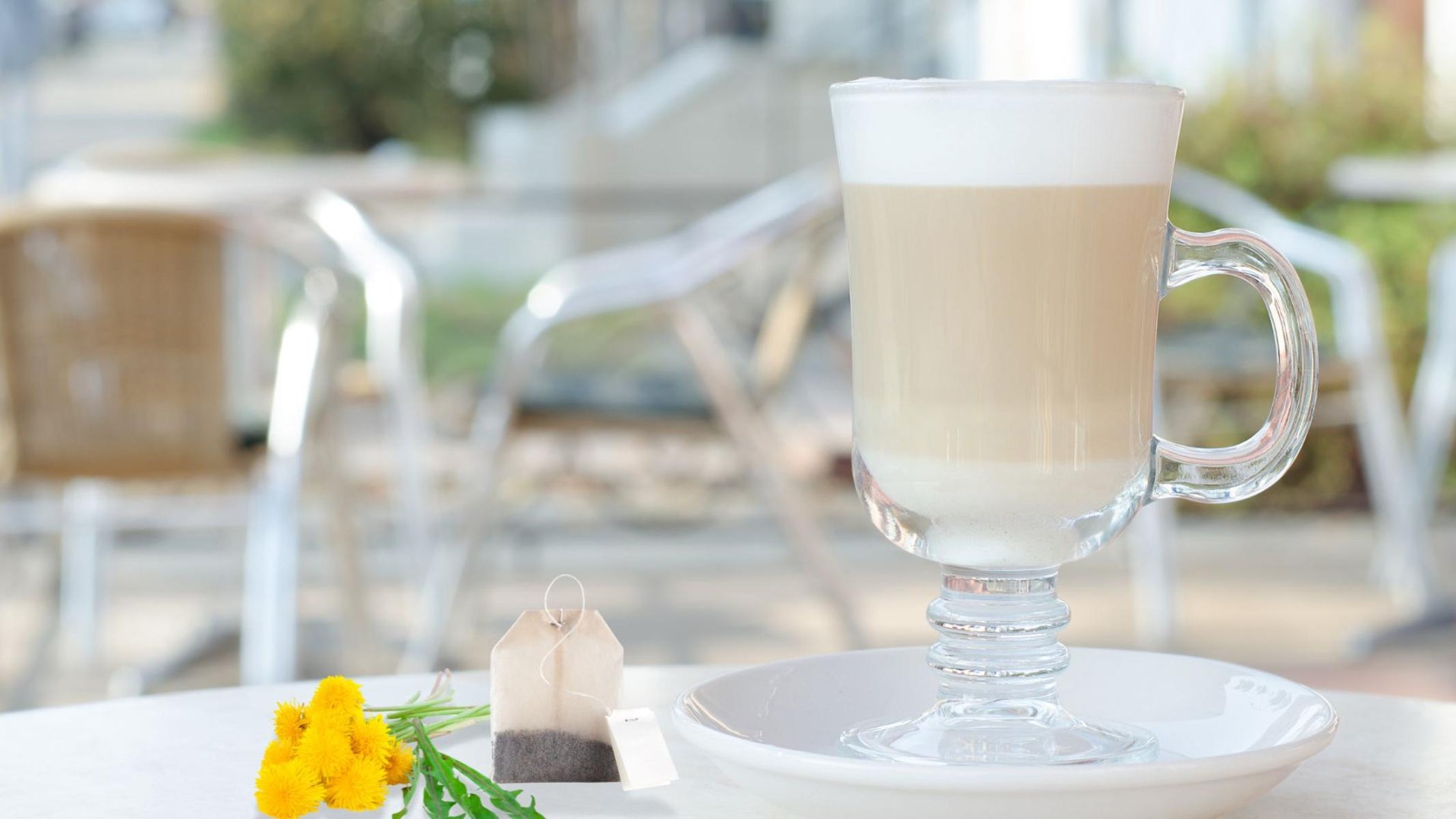 Vanilla Collagen Dandelion Tea Latte Recipe